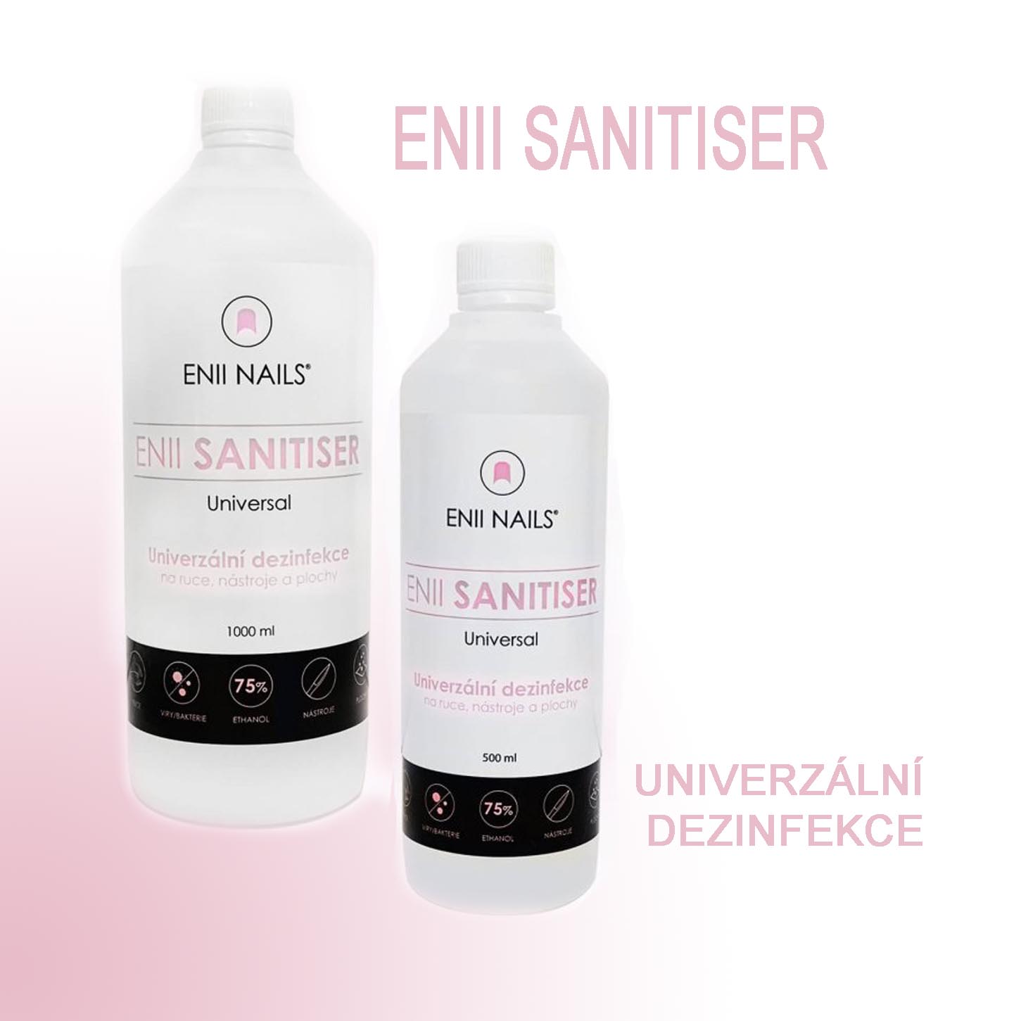 Univerzální dezinfekce ENII SANITISER UNIVERSAL | Enii-nails.cz